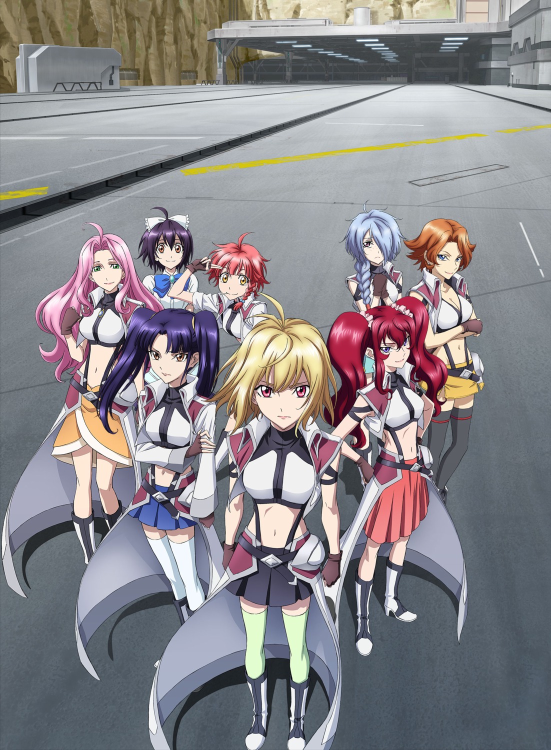 Cross Ange Angelise Ikaruga Misurugi Chris Cross Ange Ersha Cross Ange Hilda Cross Ange